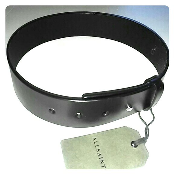 All Saints | Accessories | All Saints Leather Mimosa Waist Belt Sz Xs ...